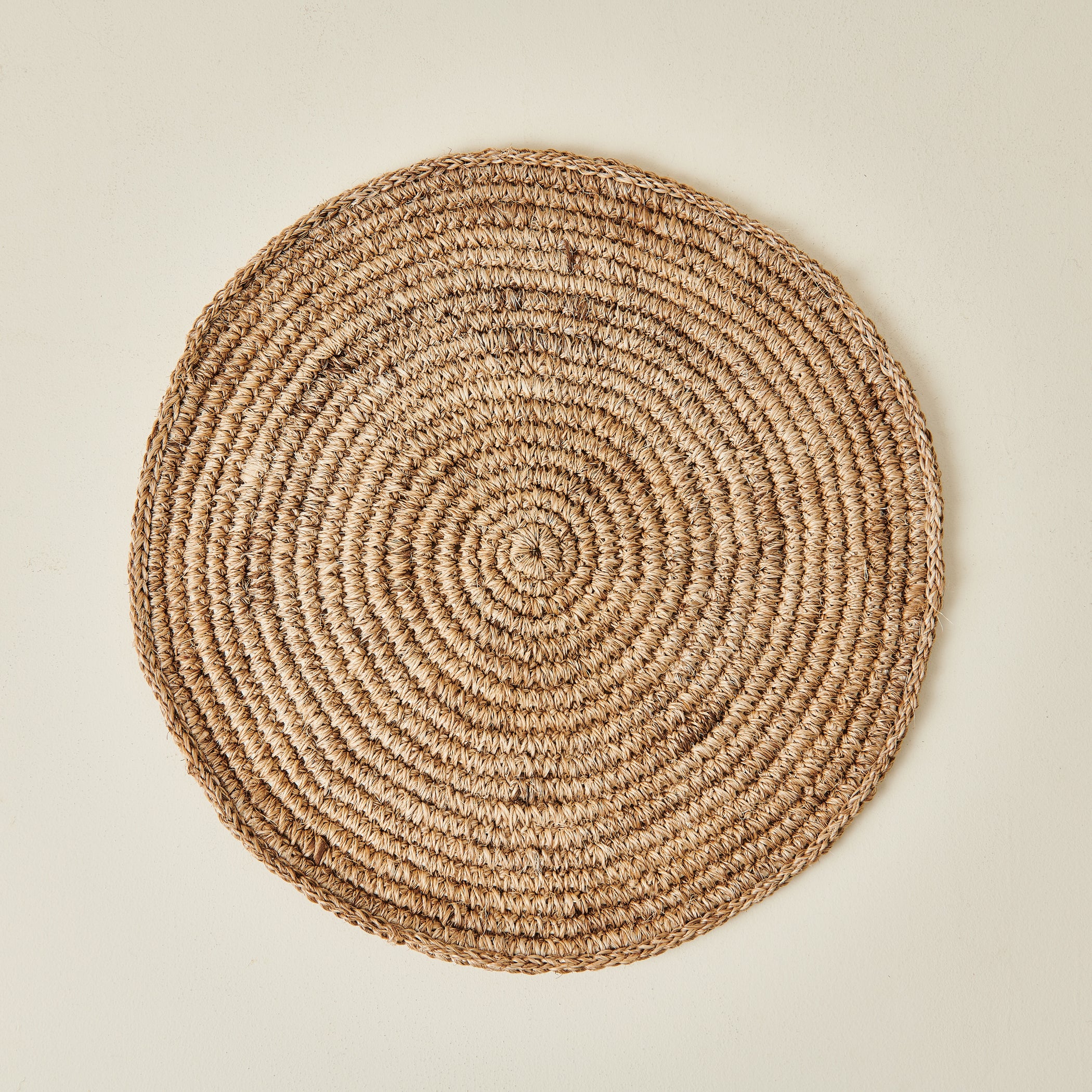 HG Fique Woven Placemat, Natural - HOPSON GRACE
